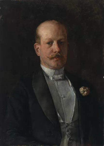 Thomas Benedict Clarke by Charles Frederick Ulrich Oil Painting ...