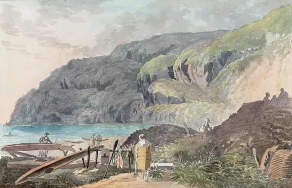 View of a Lake by Charles Hamilton Smith Oil Painting Reproduction For ...