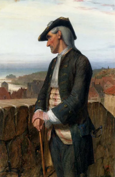 The Exiled Jacobite by Charles Sillem Lidderdale Oil Painting ...