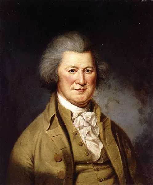 Portrait of Colonel John Cox by Charles Willson Peale Oil Painting ...