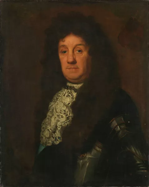 Portrait of Cornelis Tromp by David Van Der Plas Oil Painting ...
