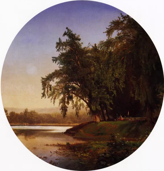 Artist Sketching by De Witt Clinton Boutelle Oil Painting Reproduction ...