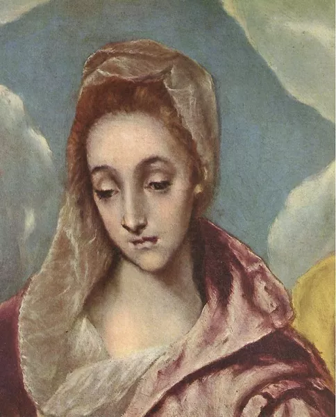 Holy Family with St Anne detail by El Greco Oil Painting Reproduction ...