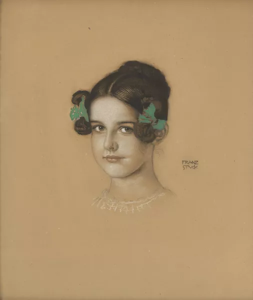Daughter Mary Stuck by Franz Von Stuck Oil Painting Reproduction For ...