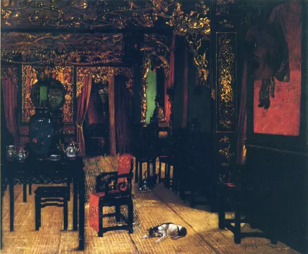 Chinese Interior also known as Chinese Restaurant by Henry Alexander ...