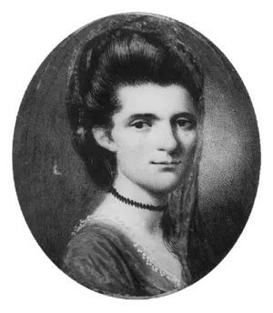 Mrs. William Allston, Jr Rachel Moore by Henry Benbridge Oil Painting ...