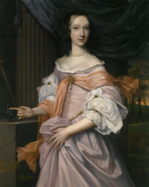 Portrait of Lady Catherine Dormer by John Michael Wright Oil Painting ...