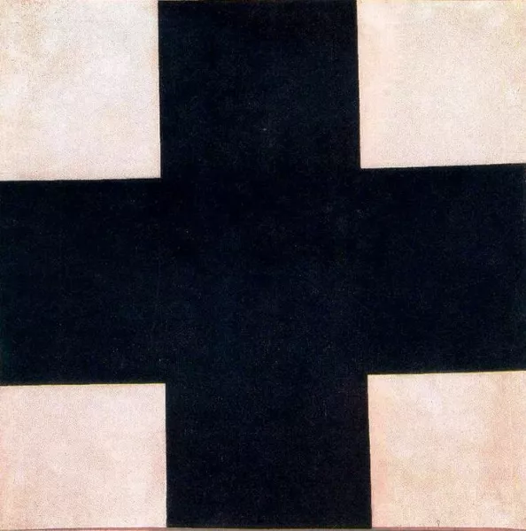 The Black Cross by Kasimir Malevich Oil Painting Reproduction For Sale ...