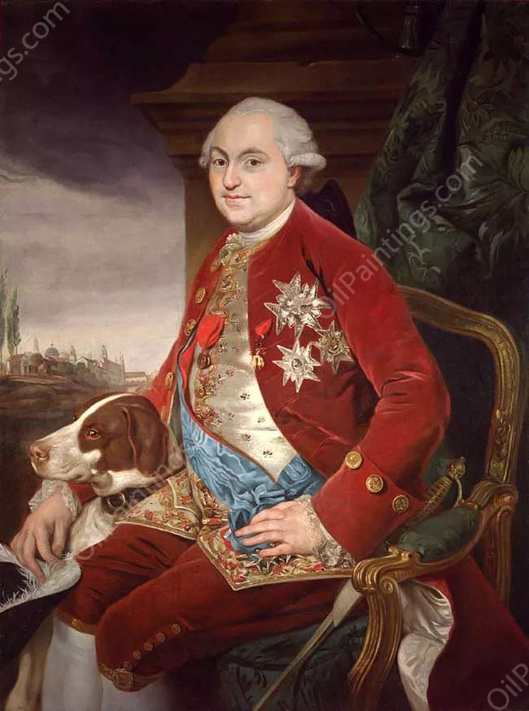 Portrait of Don Ferdinando di Borbone, Duke of Parma, Johann Zoffany ...