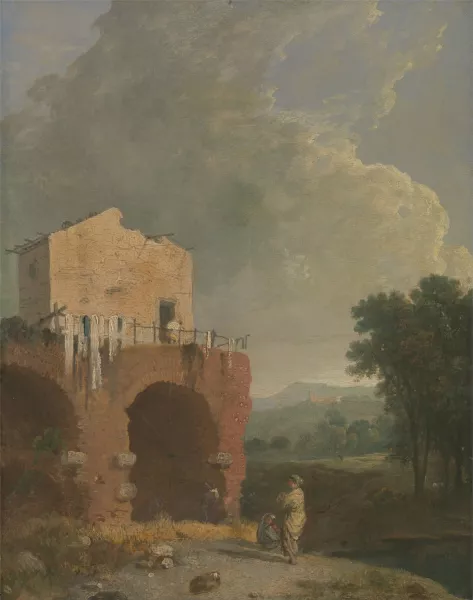 Hadrian's Villa by Richard Wilson Oil Painting Reproduction For Sale ...