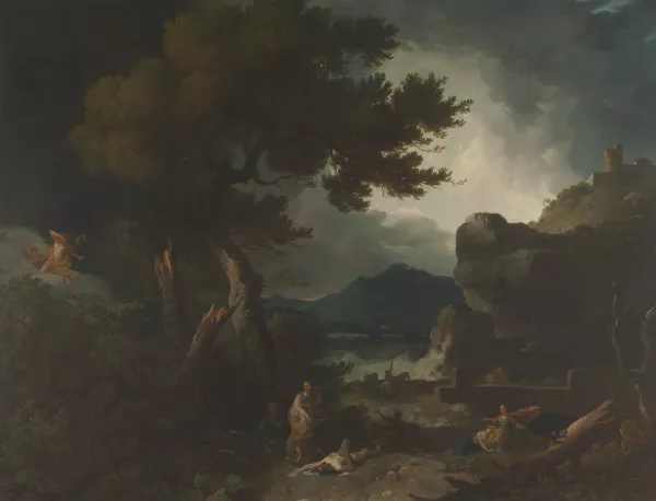 The Destruction of Niobe's Children by Richard Wilson Oil Painting ...