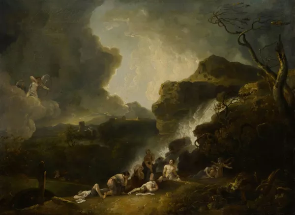 The Destruction of Niobe's Children by Richard Wilson Oil Painting ...