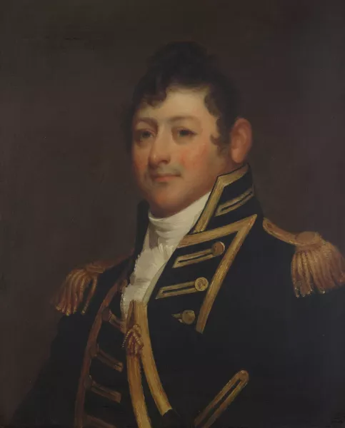 Commodore Isaac Hull by Samuel Lovett Waldo Oil Painting Reproduction ...
