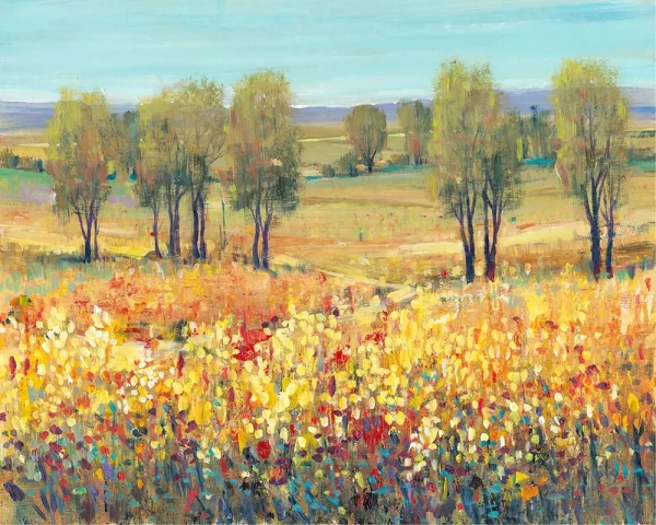 Golden Fields I by Tim O'Toole Oil Painting Reproduction For Sale ...