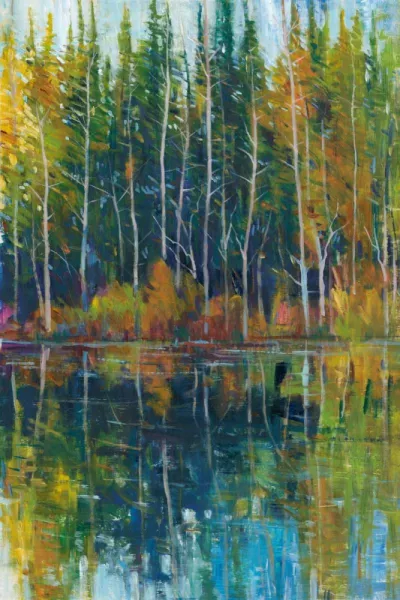 Pine Reflection I by Tim O'Toole Oil Painting Reproduction For Sale ...