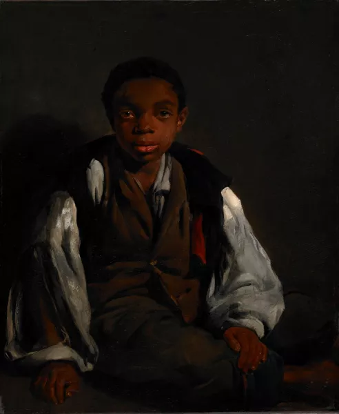 The Black Boy by William Lindsay Windus Oil Painting Reproduction For ...