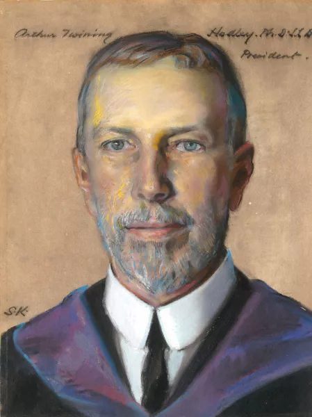 Arthur T. Hadley; B.A. 1876, President of Yale Univ. 1899-1921 by ...