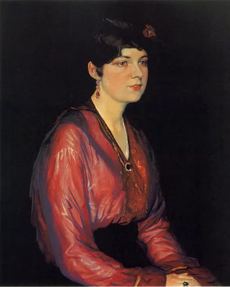 Portrait of Sylvia Parsons by William Strang Oil Painting Reproduction ...